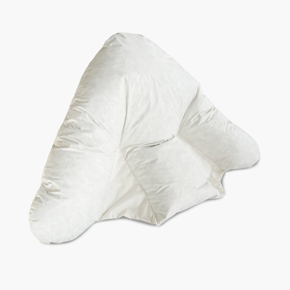 Duck Feather Batwing Support Pillow | Firm Orthopaedic Comfort ...
