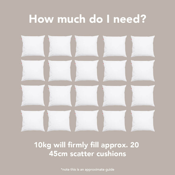 Hollowfibre Sofa Stuffing Packs | Lancashire Textiles