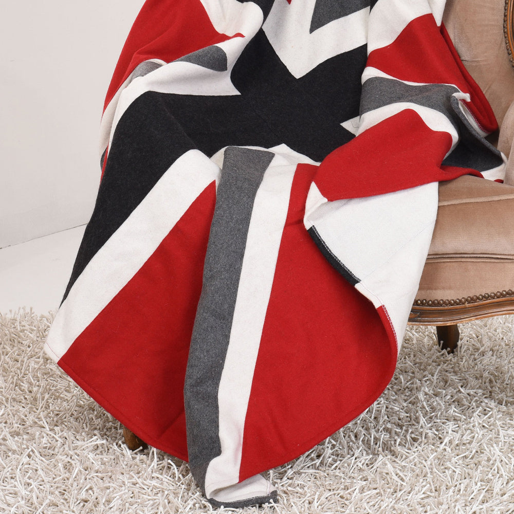 Union Jack Wool Blanket | Lancashire Textiles